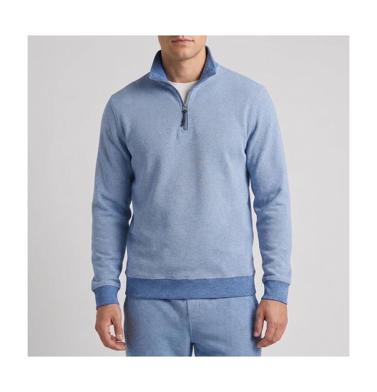 Click here for Surfsidesupply Mens Bobby Stripe Fleece Quarter Zi... prices