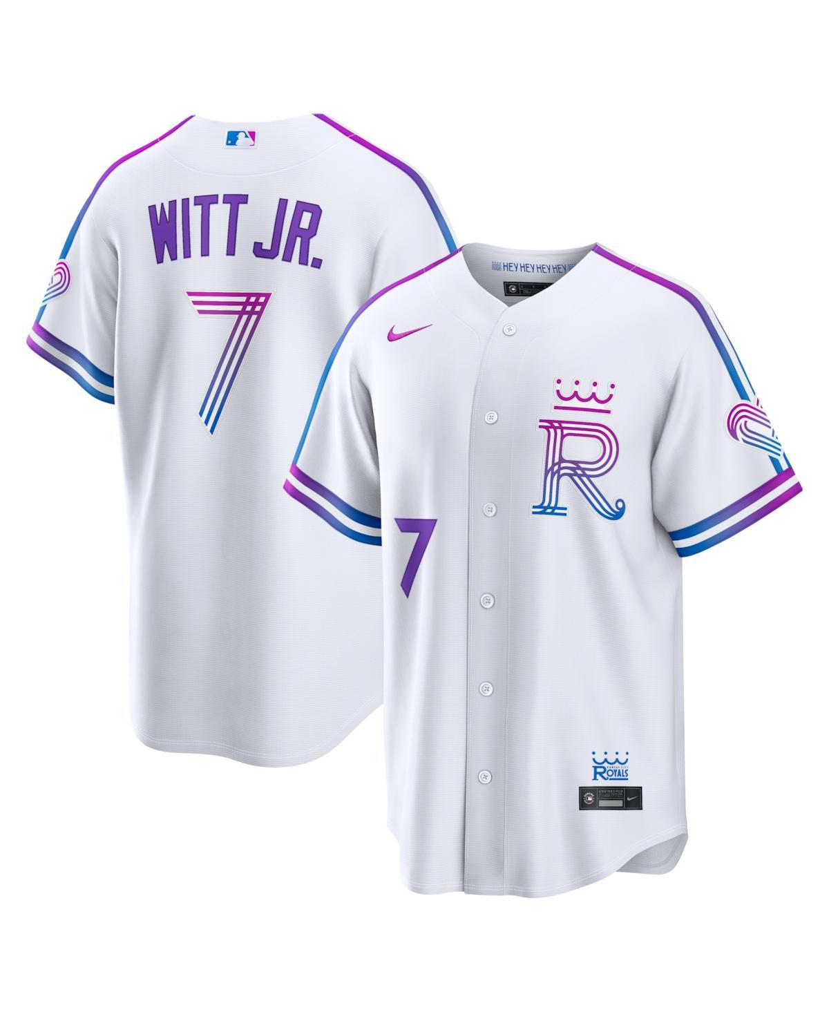 Click here for Nike Mens Bobby Witt Jr. White Kansas City Royals... prices