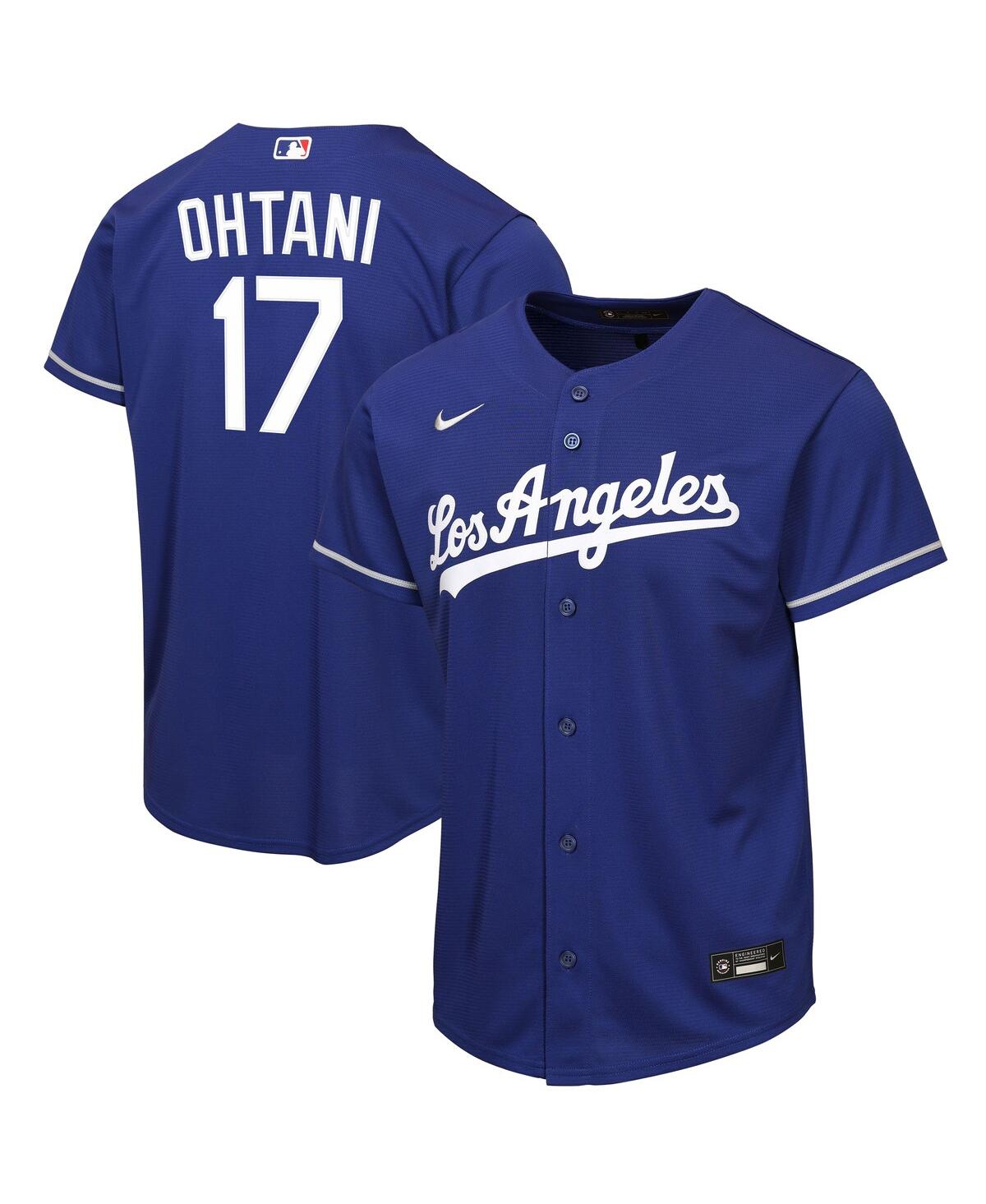 Click here for Nike Big Boys and Girls Shohei Ohtani Royal Los An... prices