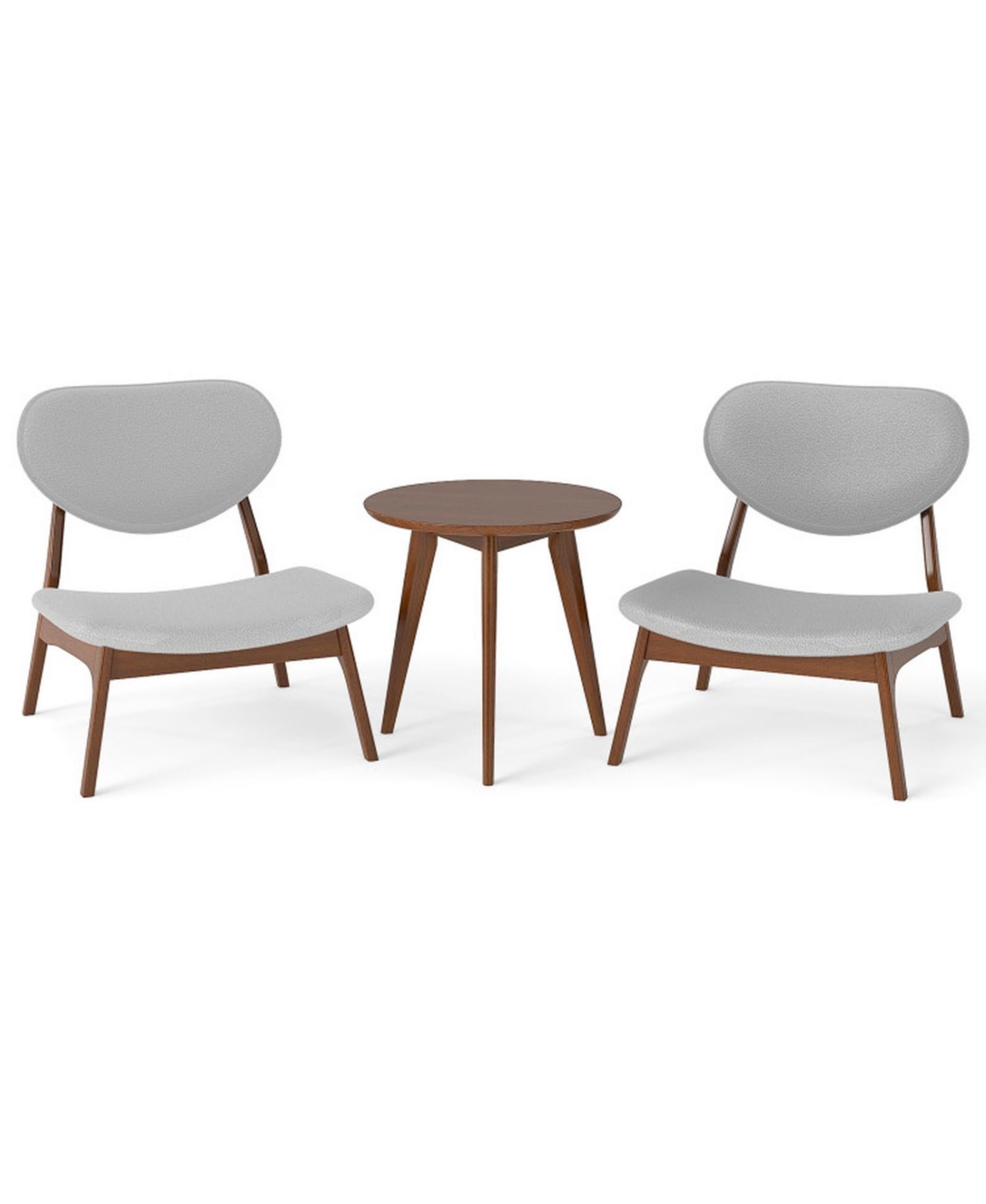 Click here for Gouun Velvet Accent Chairs Set of 2 with Round Sid... prices