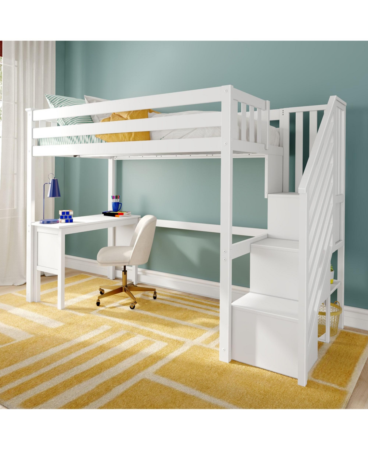 Click here for Max and Lily Classic Twin High Loft (ladder on end... prices