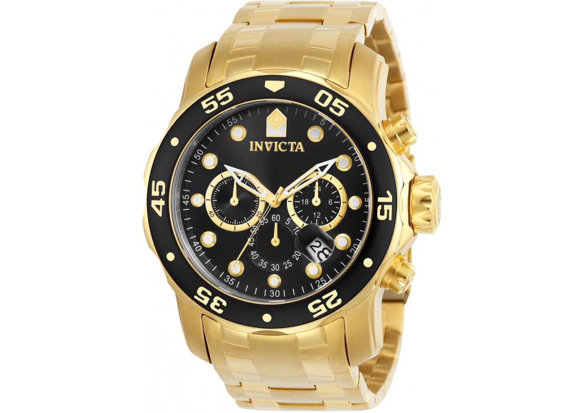 Click here for Invicta Mens 0072 Pro Diver Quartz Chronograph Dia... prices