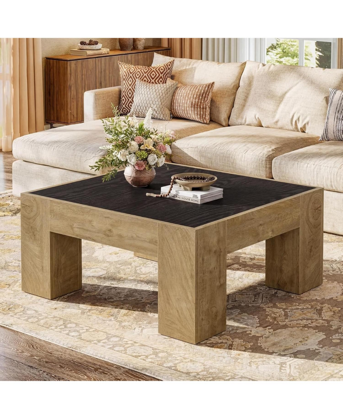 Click here for Tribesigns Square Coffee Tables for Living Room  3... prices