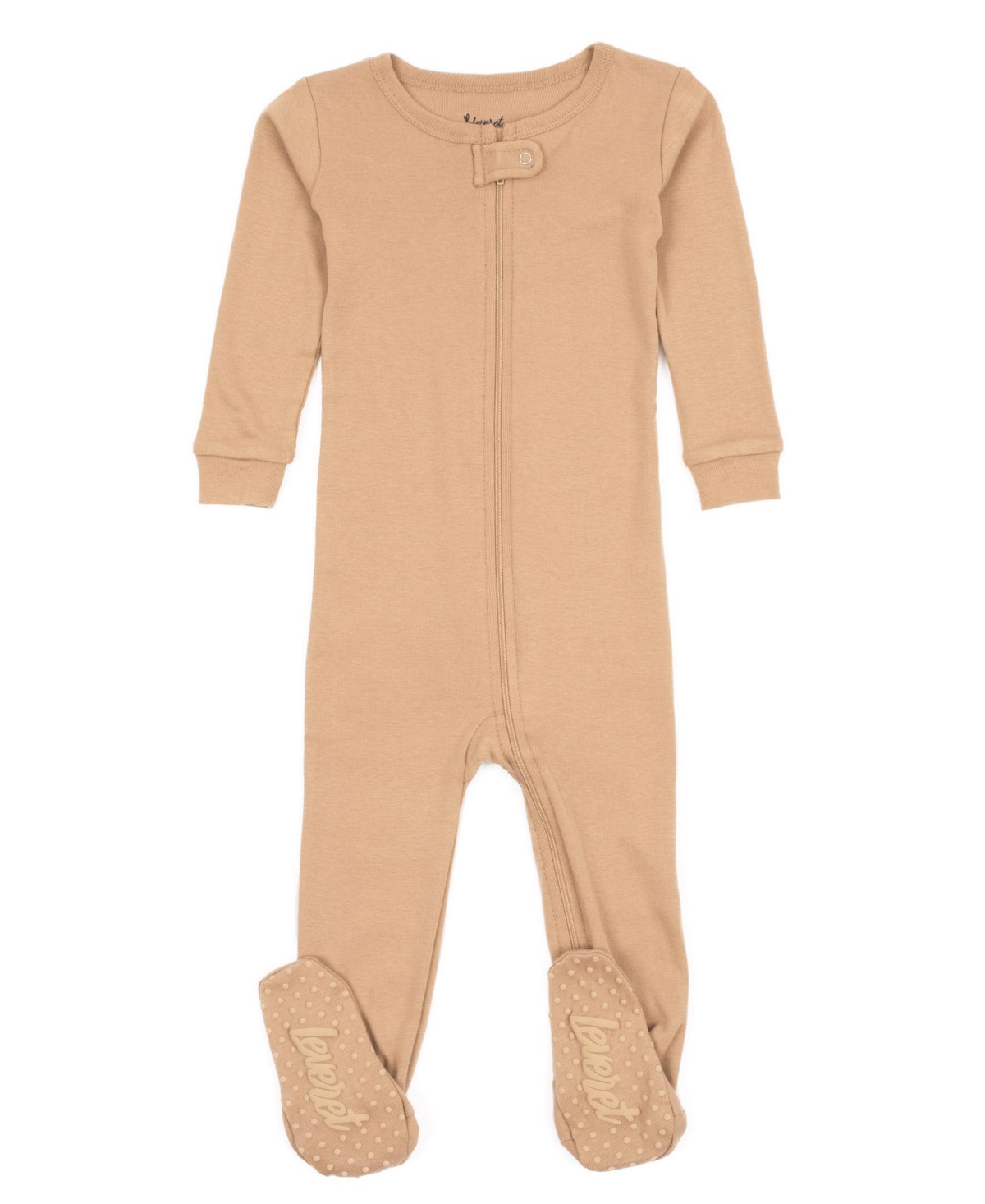 Click here for Leveret Baby Unisex Solid Color Cotton Footed One-... prices