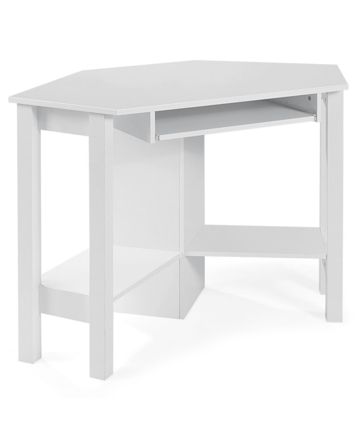 Click here for Gouun Corner Computer Desk with Keyboard Tray  3 S... prices