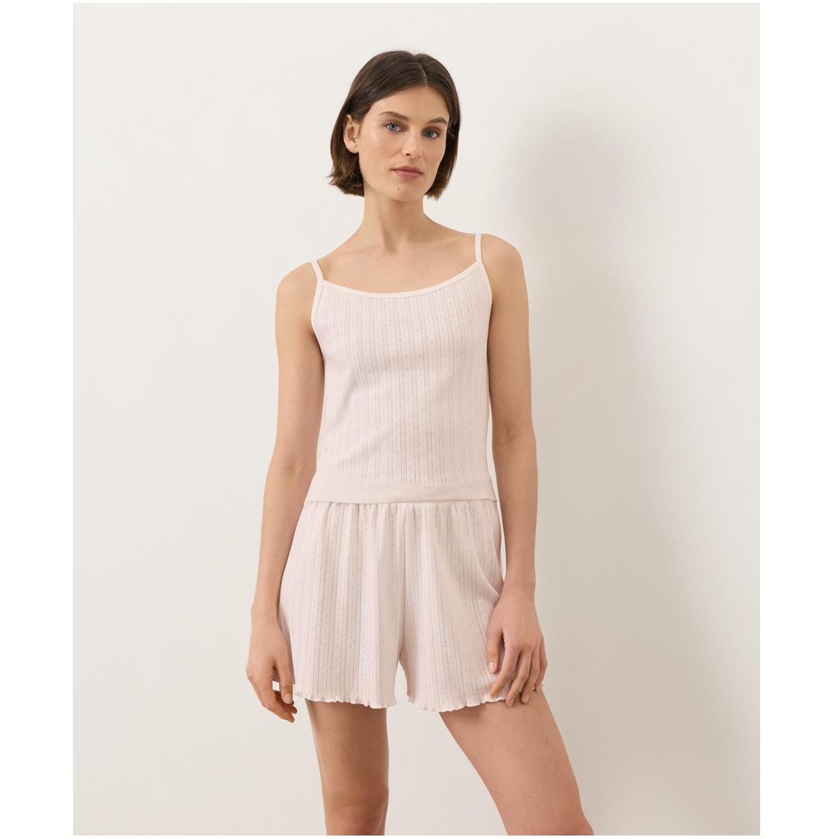 Click here for Pact Womens Organic Cotton Pointelle Cami - Soft p... prices