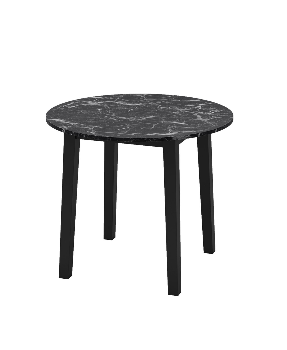 Click here for Gouun 35 in Round Dining Table with Rubber Wood Le... prices