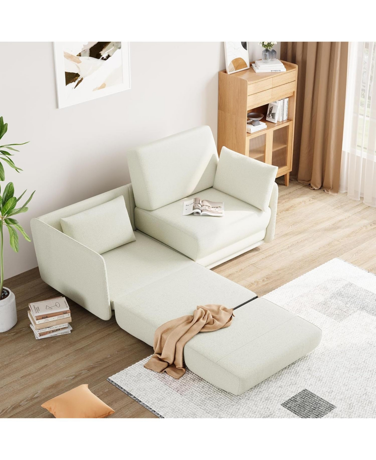 Click here for gaomon Pull Out Sofa Bed 66 in Queen Size Sofa Bed... prices