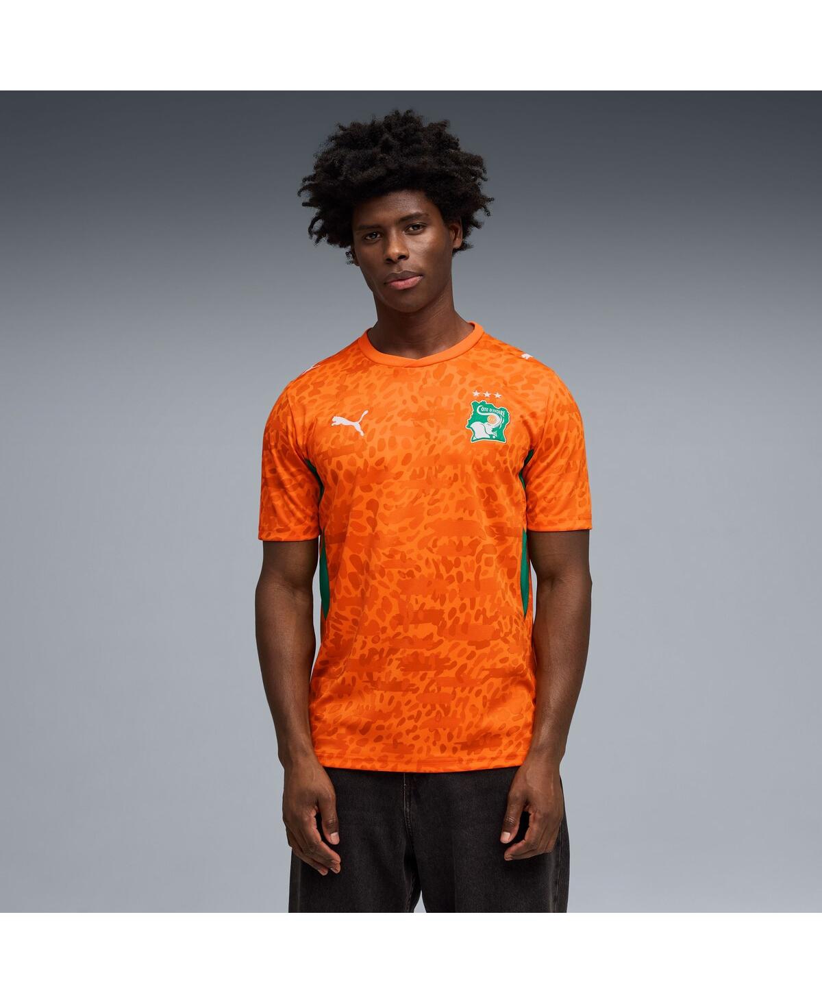 Click here for Puma Mens Orange Ivory Coast National Team 2026 Ho... prices