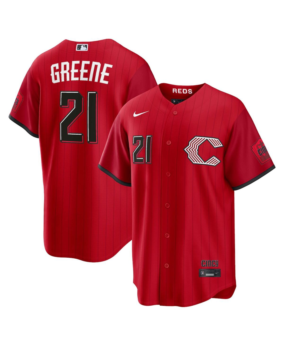 Click here for Nike Mens Hunter Greene Red Cincinnati Reds 2026 C... prices