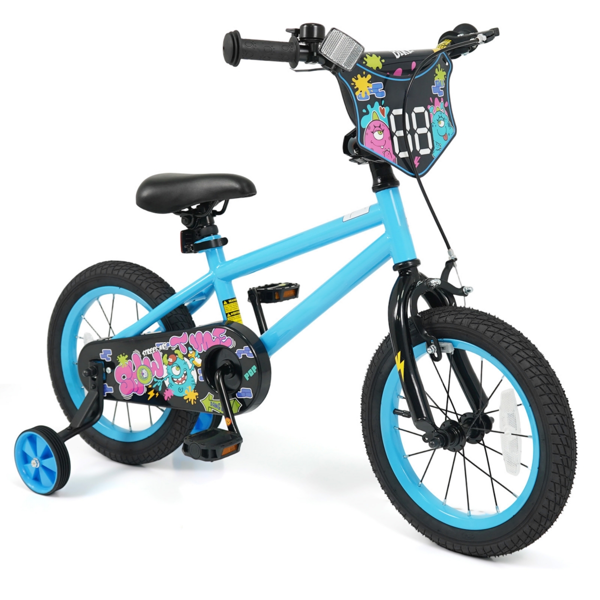 Click here for Slickblue Kids Ride On Bicycle with Training Wheel... prices