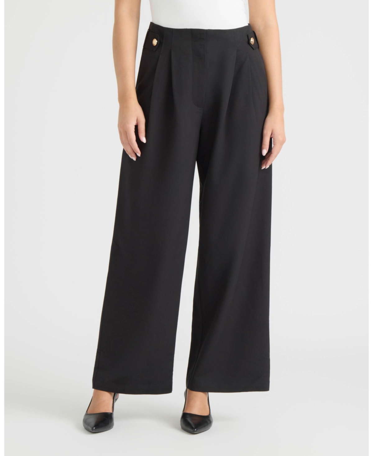 Click here for Ellen Tracy Womens Pull- on Tencel Pant With Waist... prices