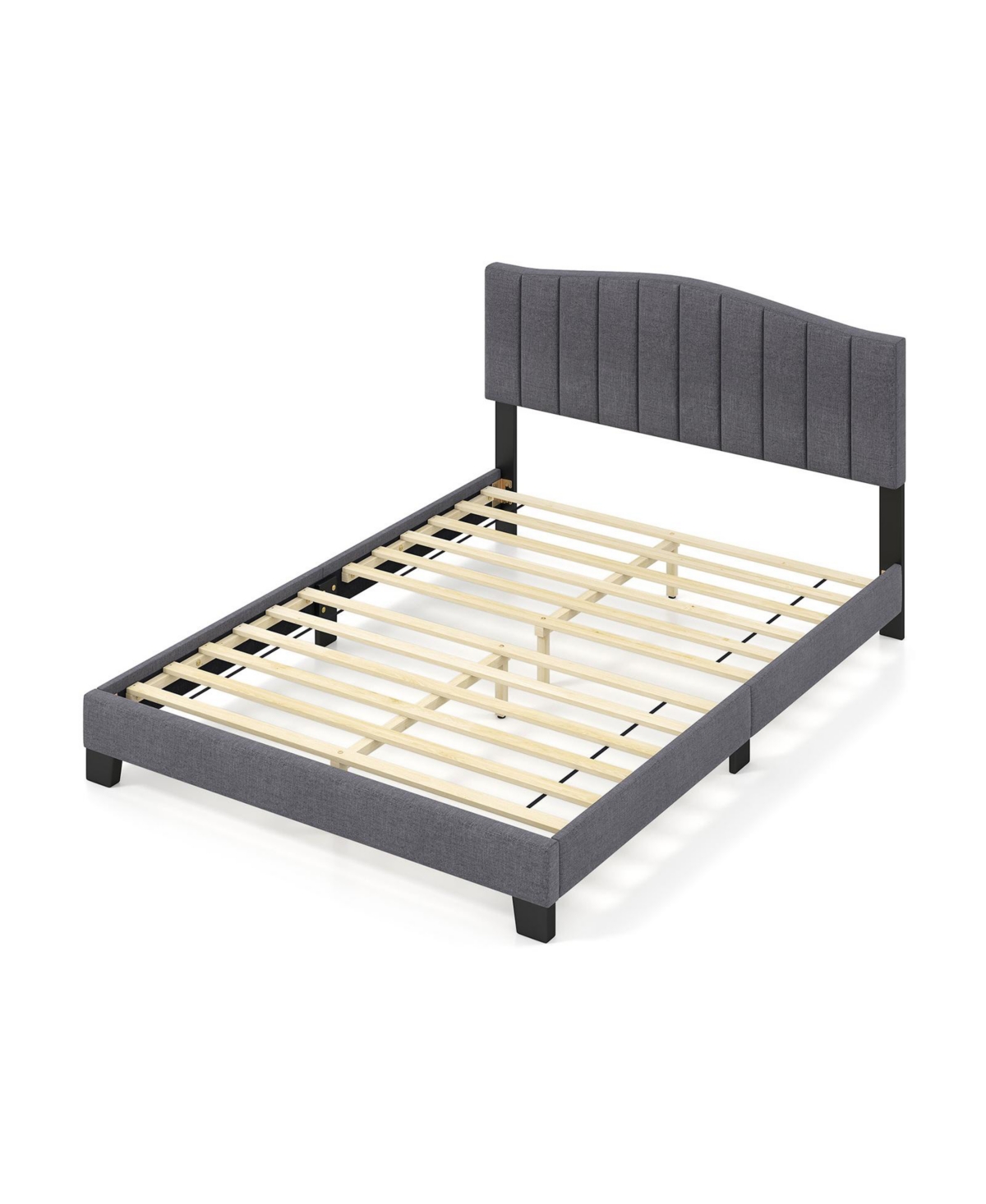 Click here for Gouun Modern Upholstered Bed Frame with Adjustable... prices