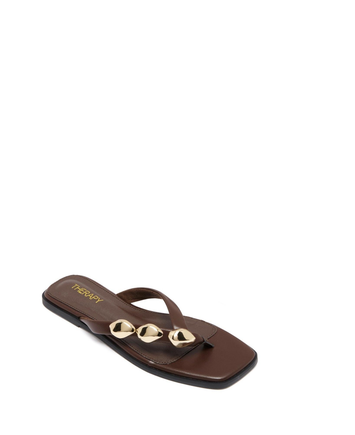 Click here for Therapy Australia Womens Guise Square Toe Thong Sa... prices