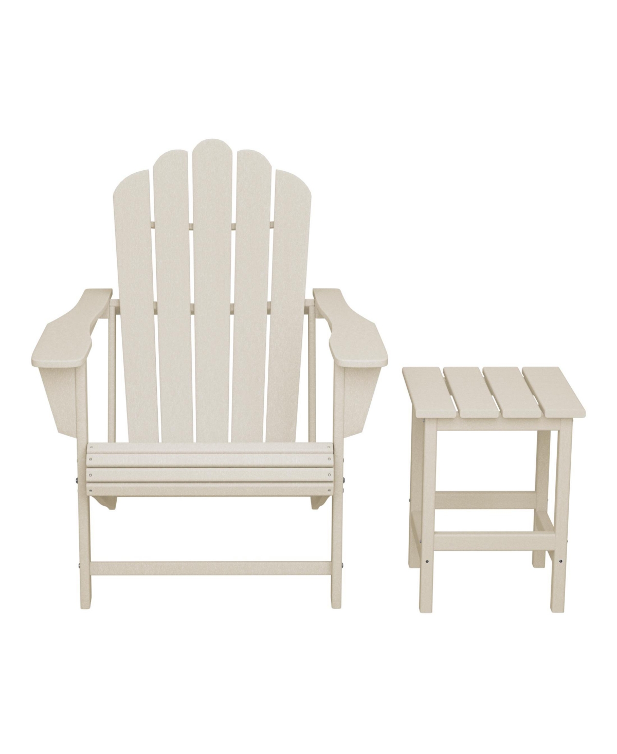 Click here for WestinTrends Outdoor Patio Hdpe Adirondack Chair W... prices