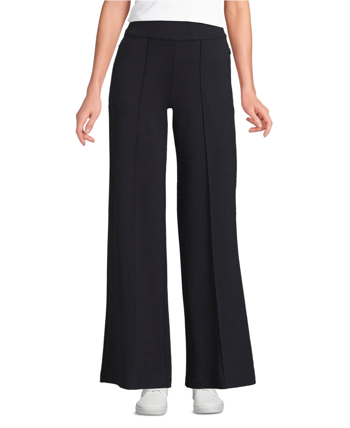 Click here for Lands End Womens Starfish High Rise Palazzo Pants... prices