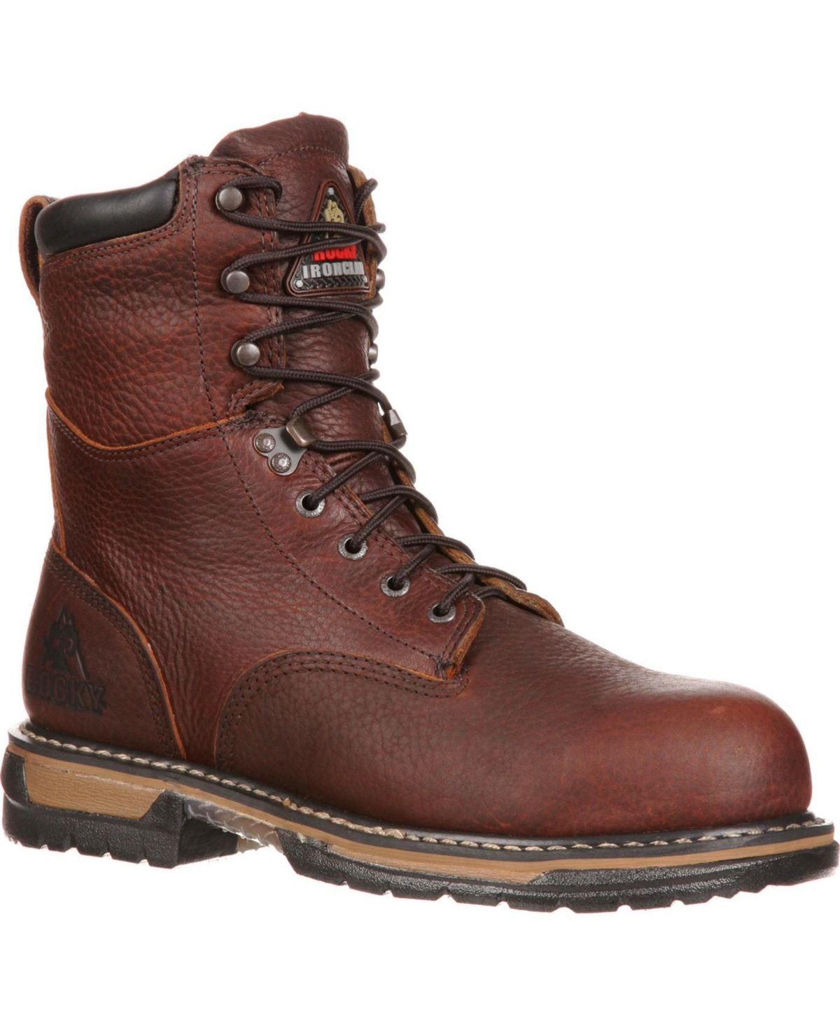Click here for Rocky Mens IronClad Waterproof Work Boot - Brown prices