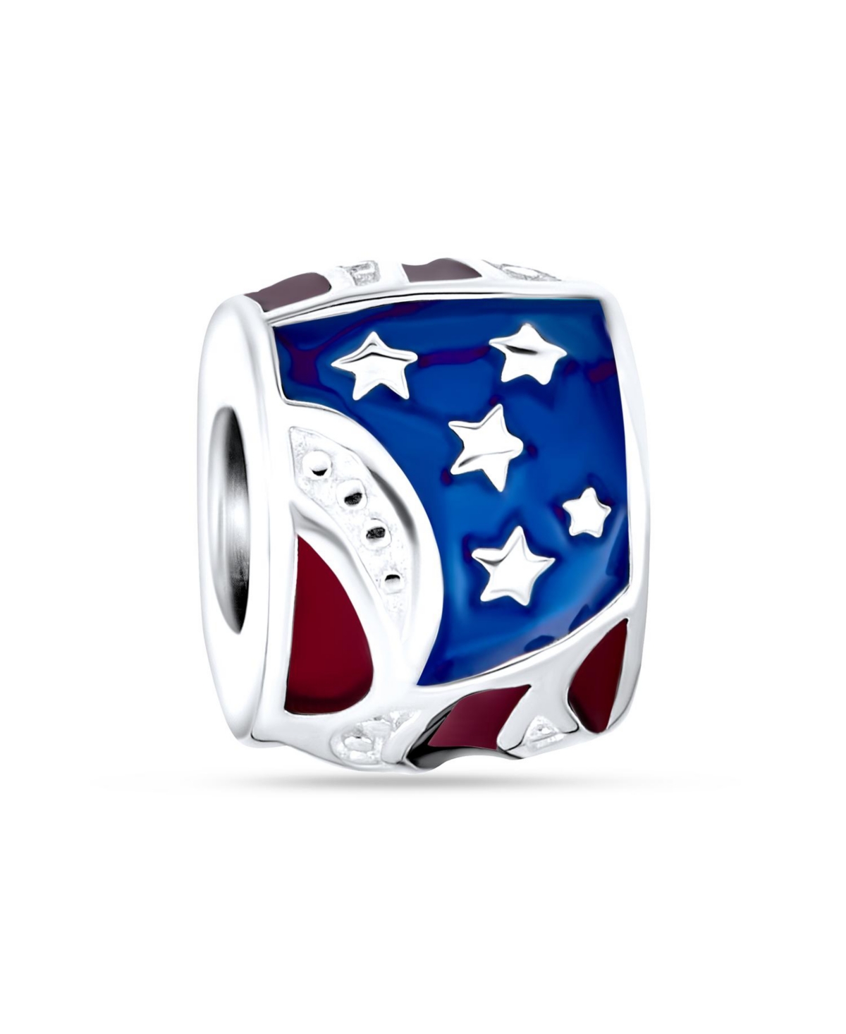 Click here for Bling Jewelry Patriotic Usa Flag Star Stripes Char... prices