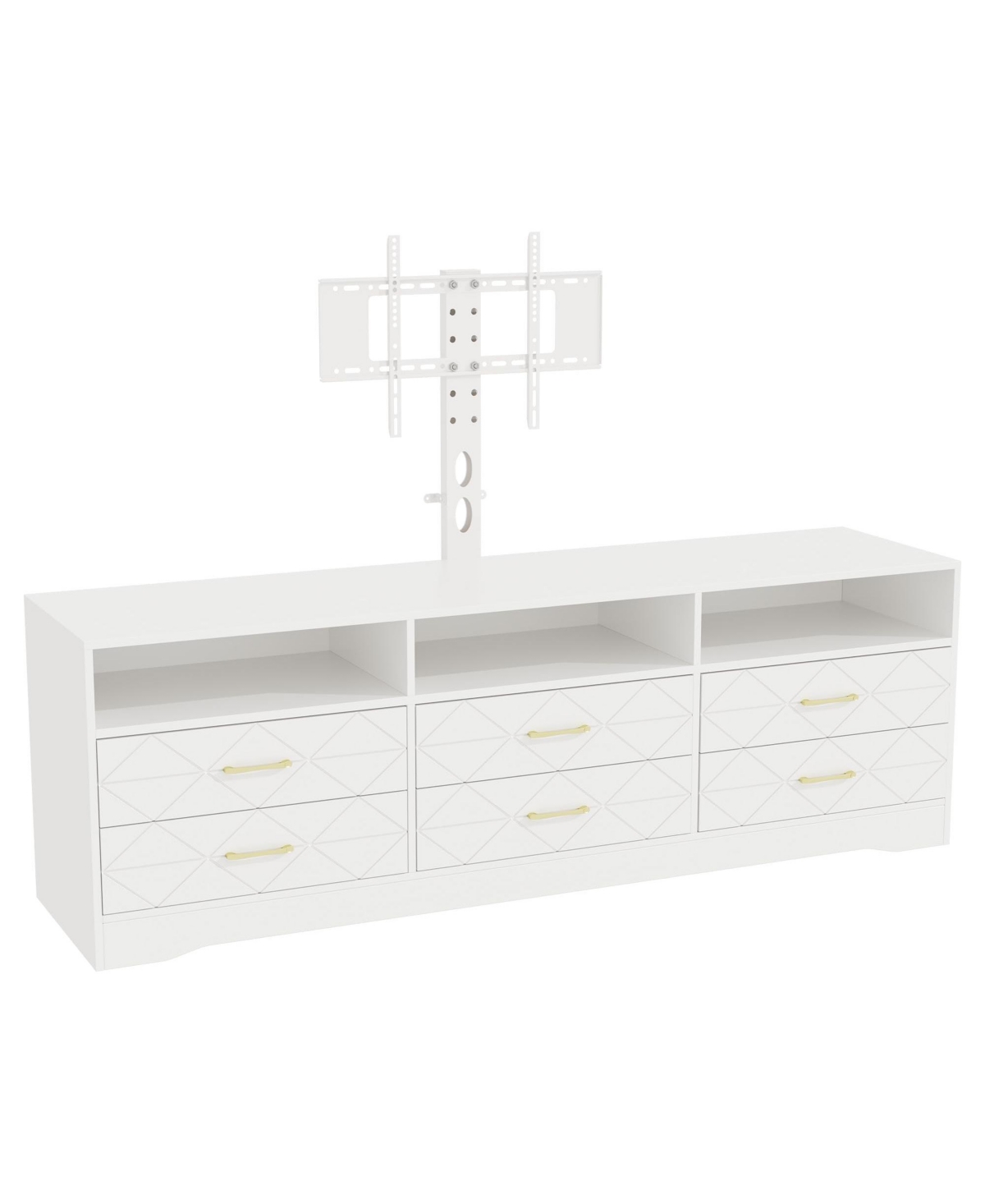 Click here for gaomon Home 32 to 80 Entertainment Center  Wood Me... prices