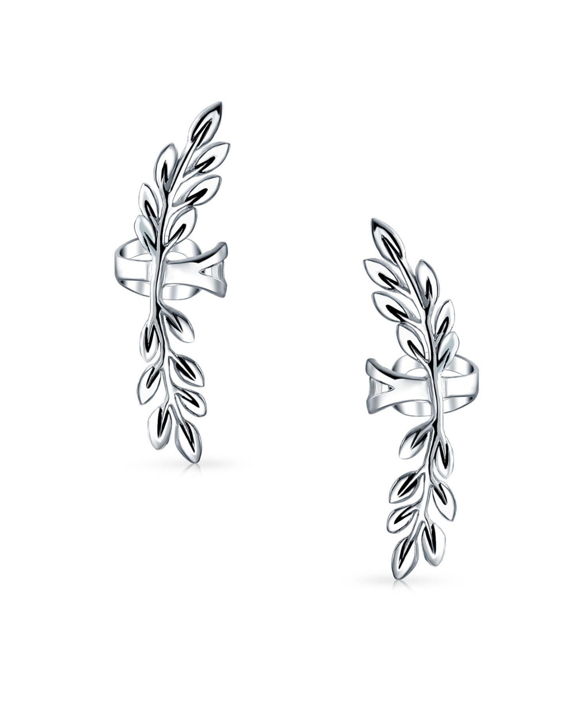 Click here for Bling Jewelry Climber Cartilage Leaf Ear Cuffs Wra... prices