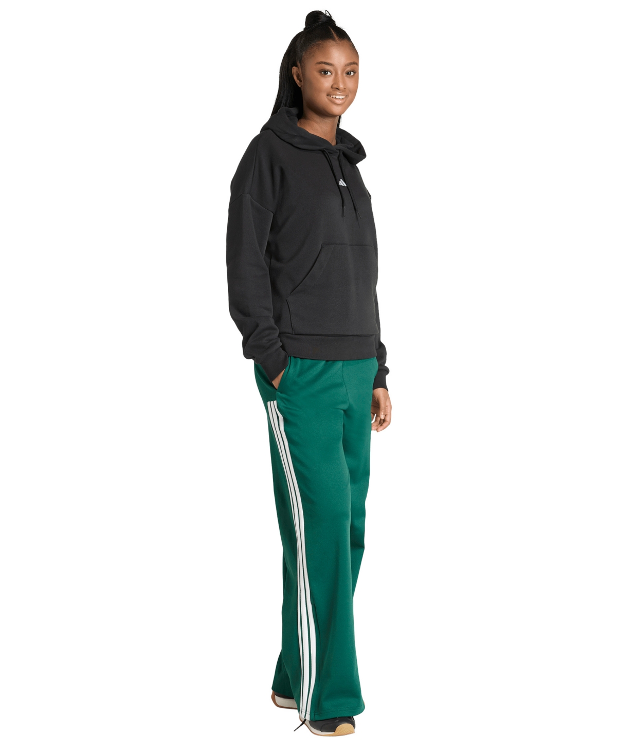 Click here for adidas Womens Drawstring House of Tiro Pants - Tea... prices