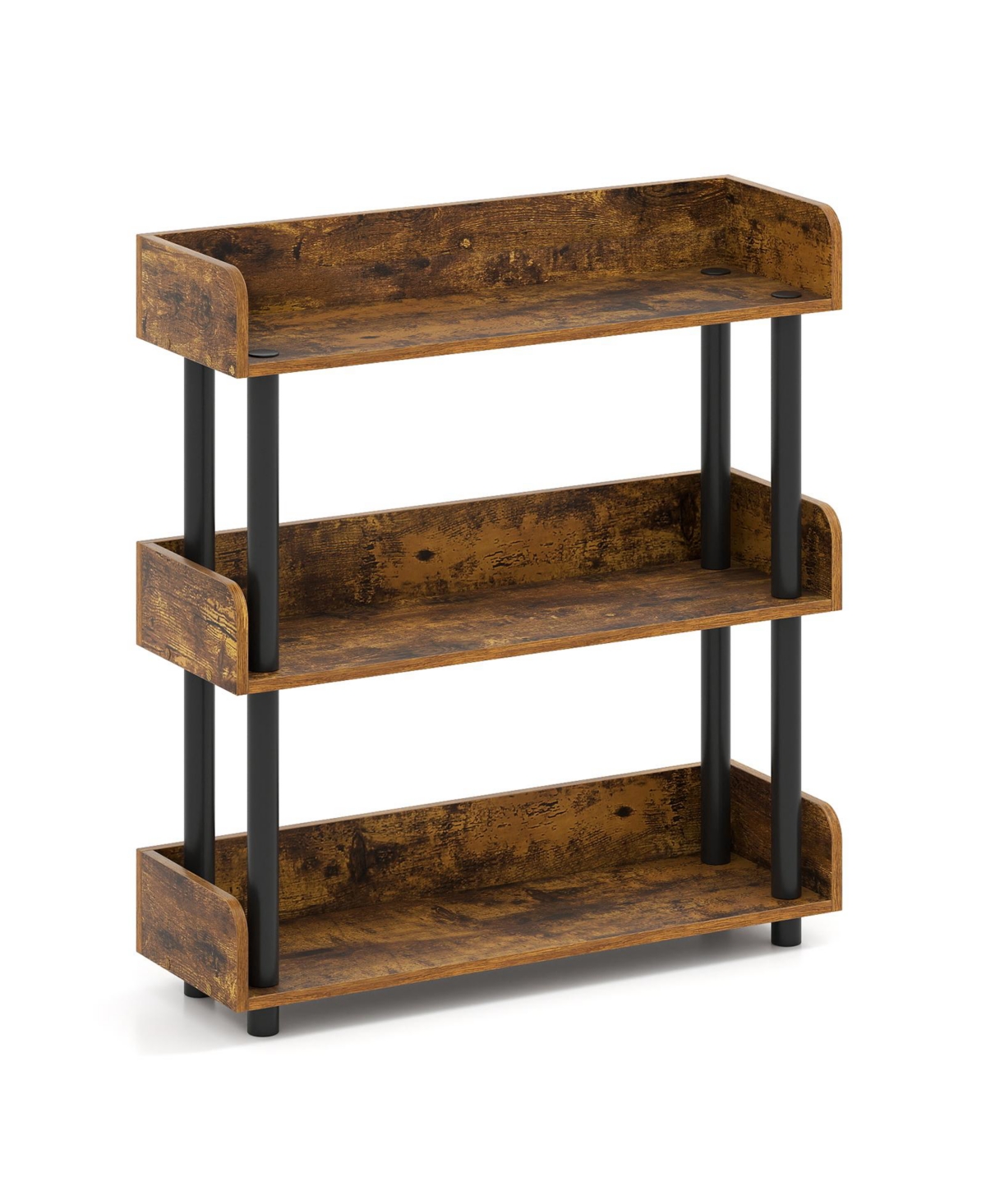 Click here for Sugift 3-Tier Bookshelf with Anti-Tipping Kit and... prices