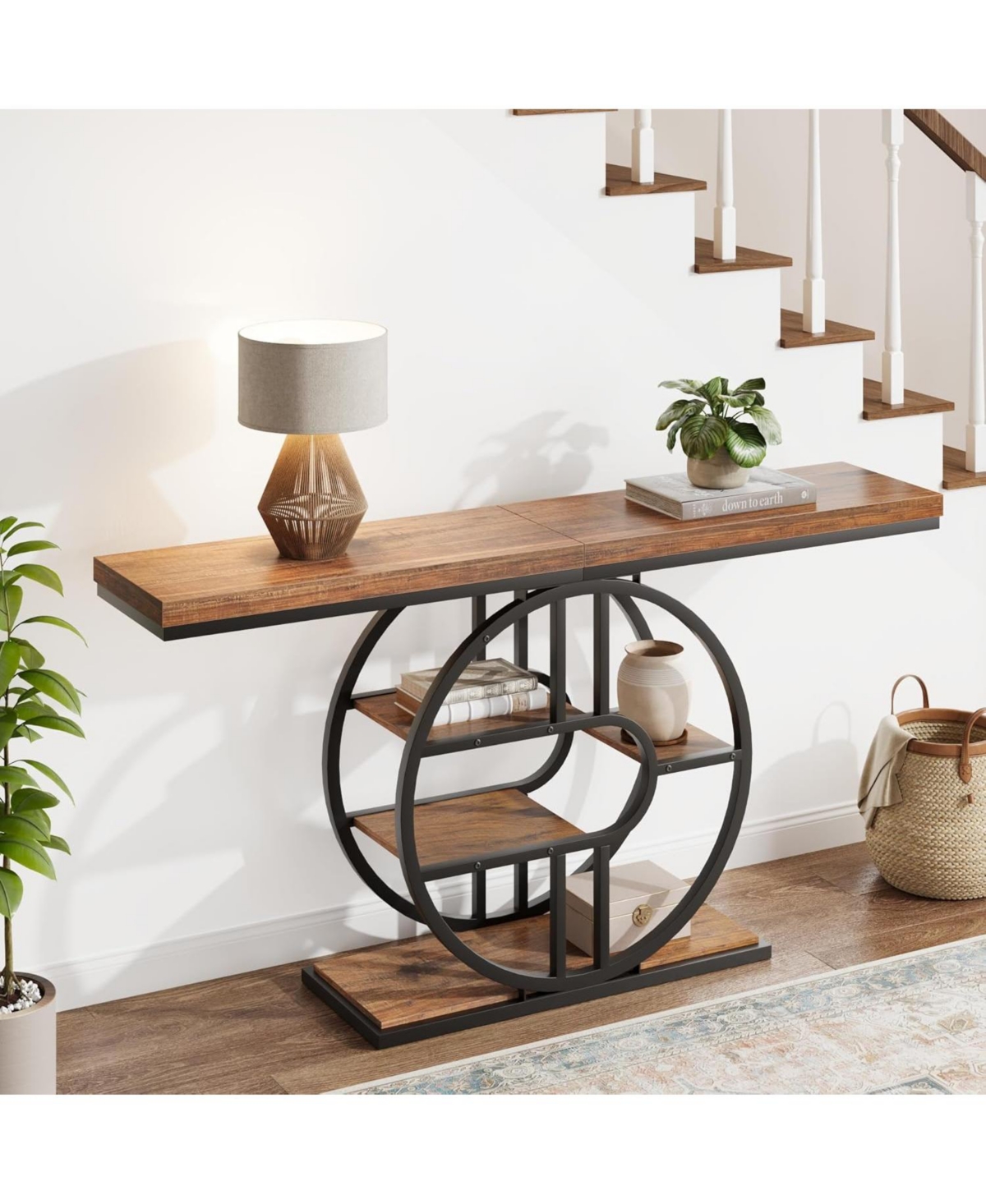 Click here for gaomon 55 Entryway Table  5-Tier Console Tables fo... prices