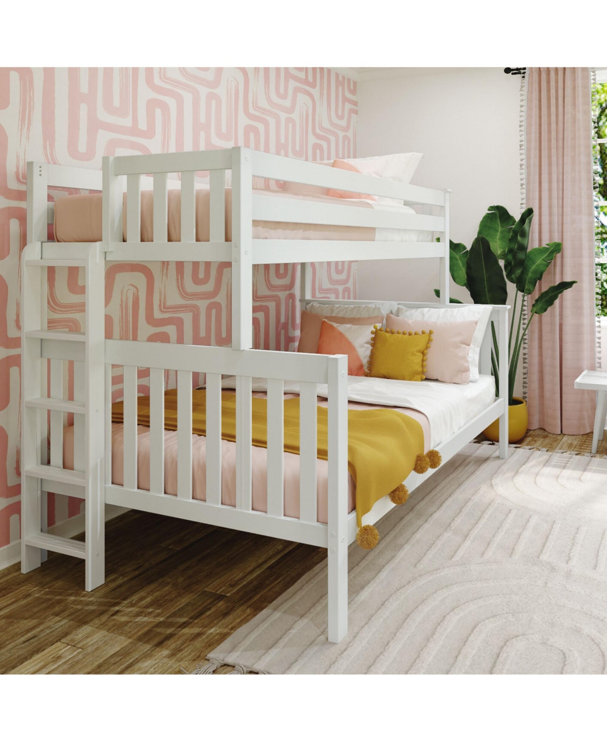 Click here for Max & Lily Solid Wood Bunk Bed  Twin over Full wit... prices