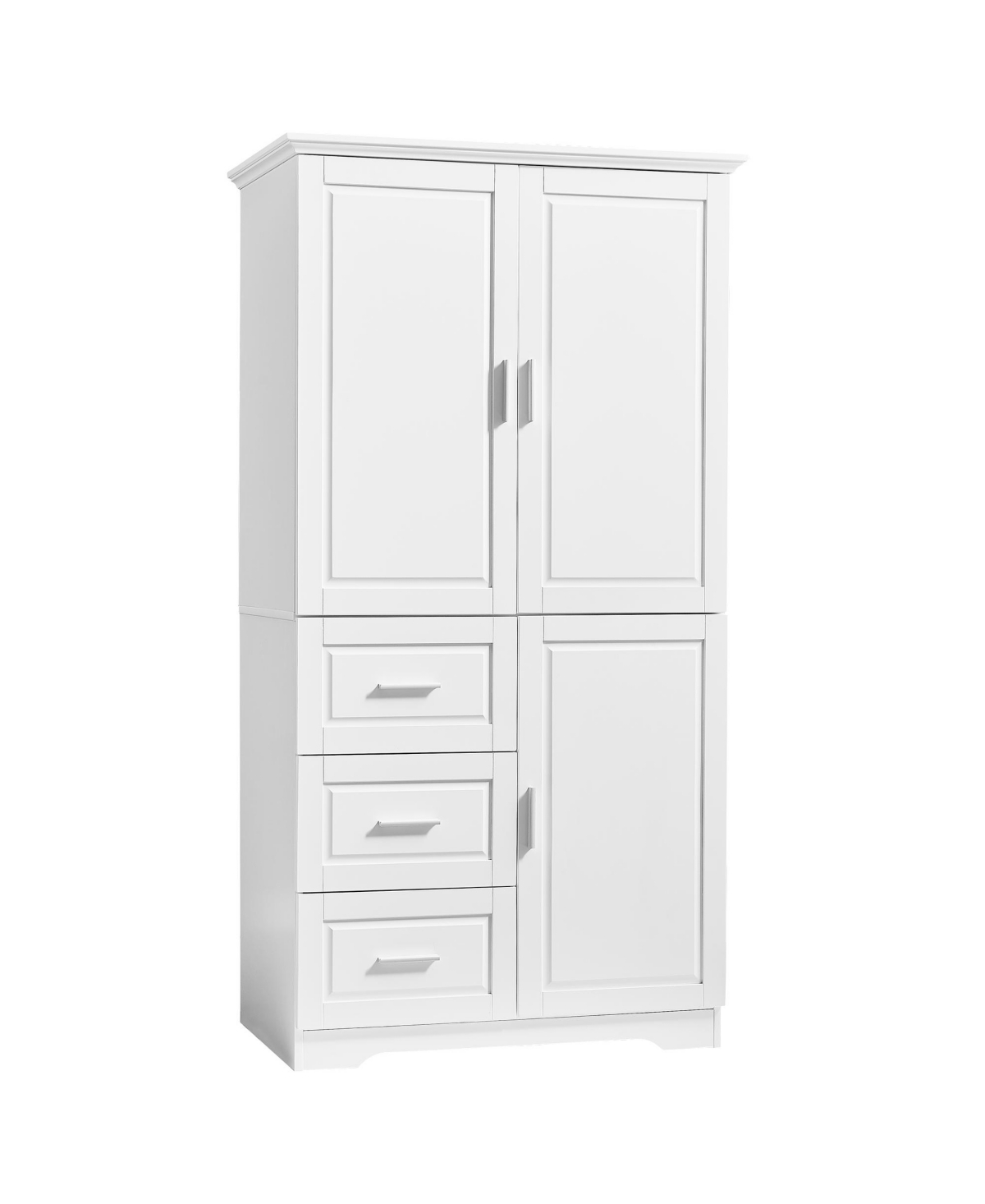 Click here for Busdays Tall Wide Storage Cabinet with Doors 3 Dra... prices
