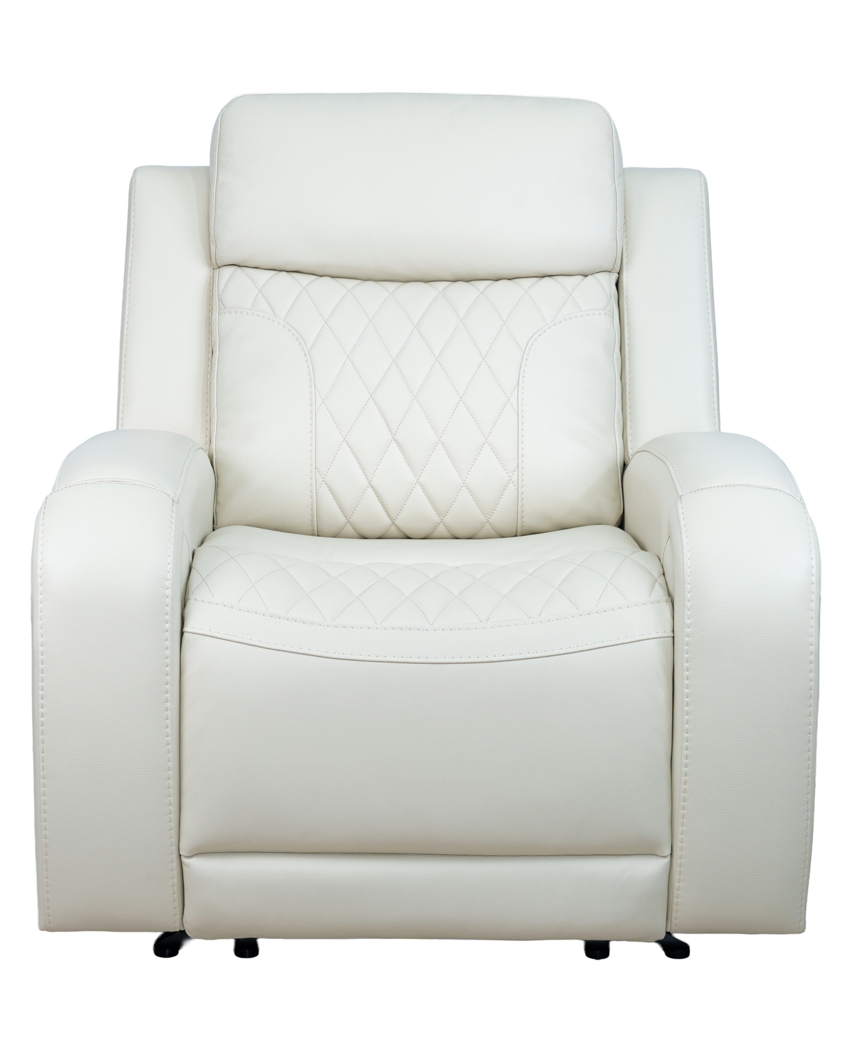 Click here for Niccy Leather 41.75 Power Motion Lay Flat Recliner... prices