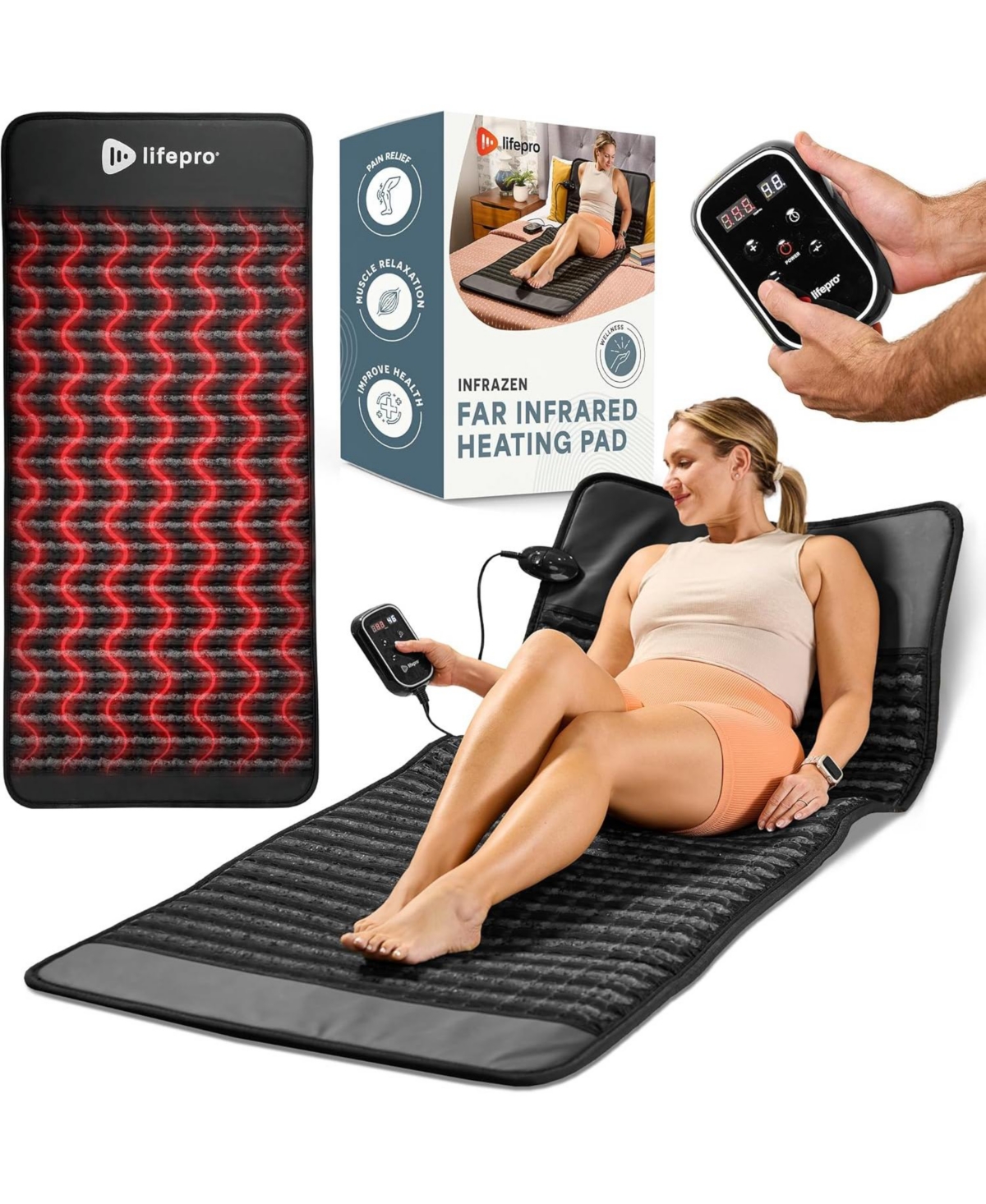 Click here for Lifepro Far Infrared Heating Mat - Portable Infrar... prices