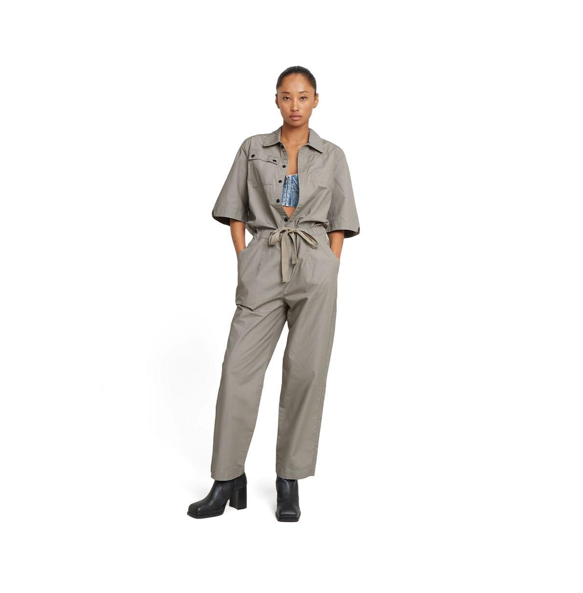Click here for G-Star Womens Army Jumpsuit - Vintage khaki prices