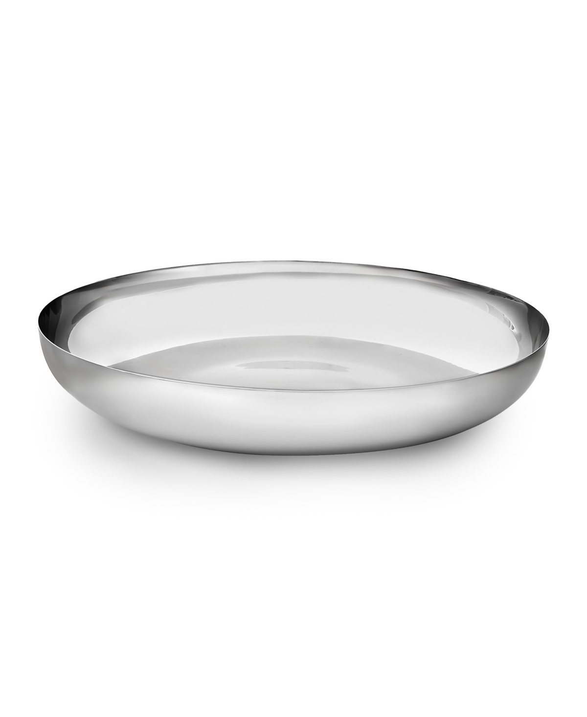 Click here for Godinger Guilded Large Round Serving Bowl - Silver prices