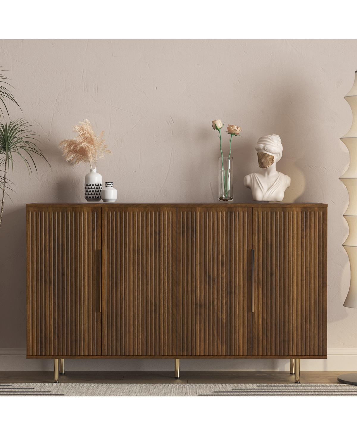 Click here for Streamdale Furniture Modern Wood Buffet Cabinet wi... prices
