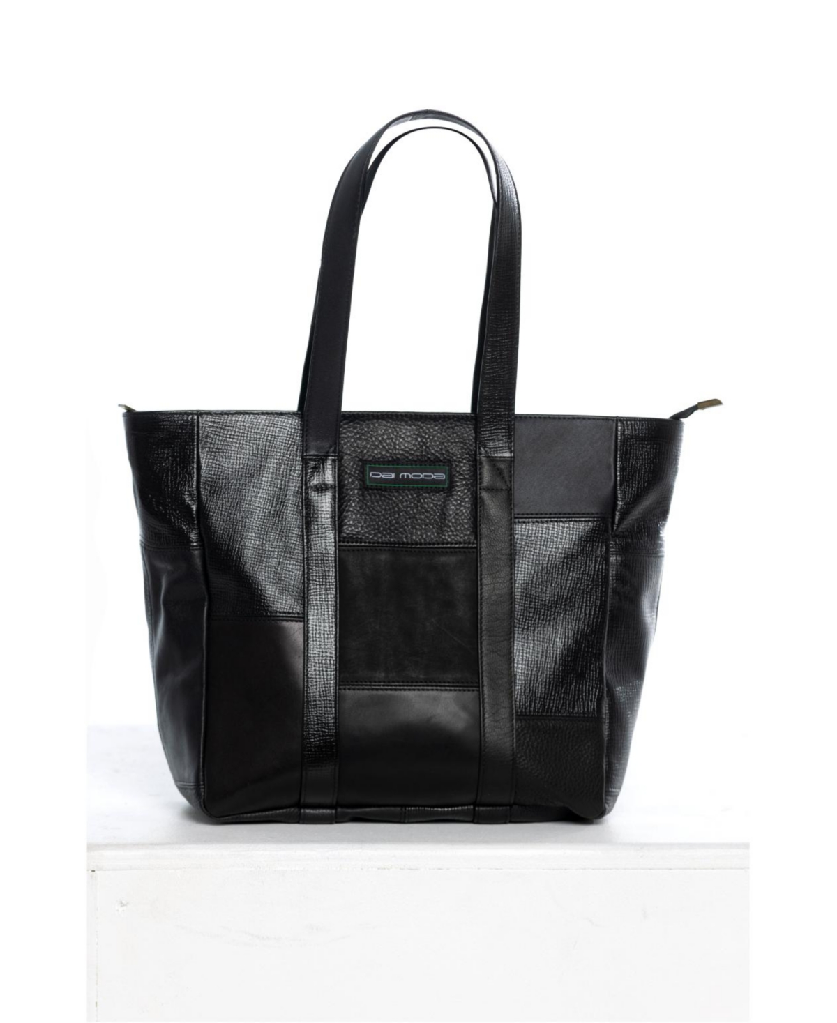 Click here for Dai Moda Midway Midi Handbag - Black prices