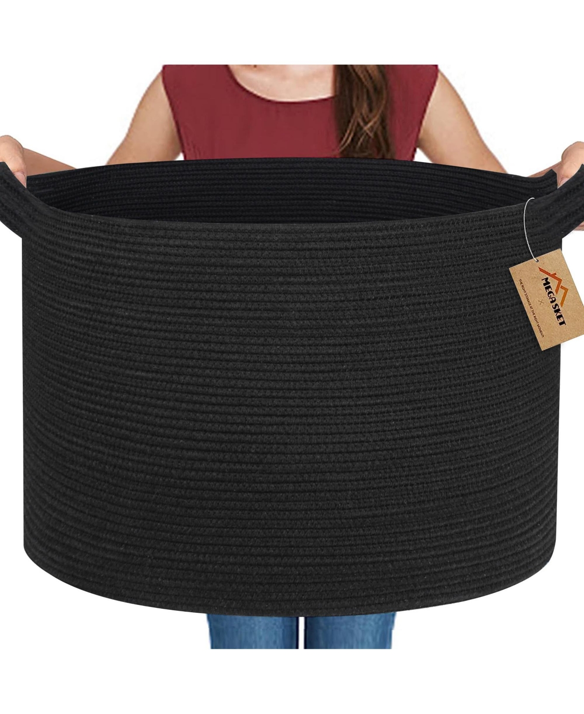 Click here for Gnuadz Rope Blanket Basket Storage Bin Organizer W... prices