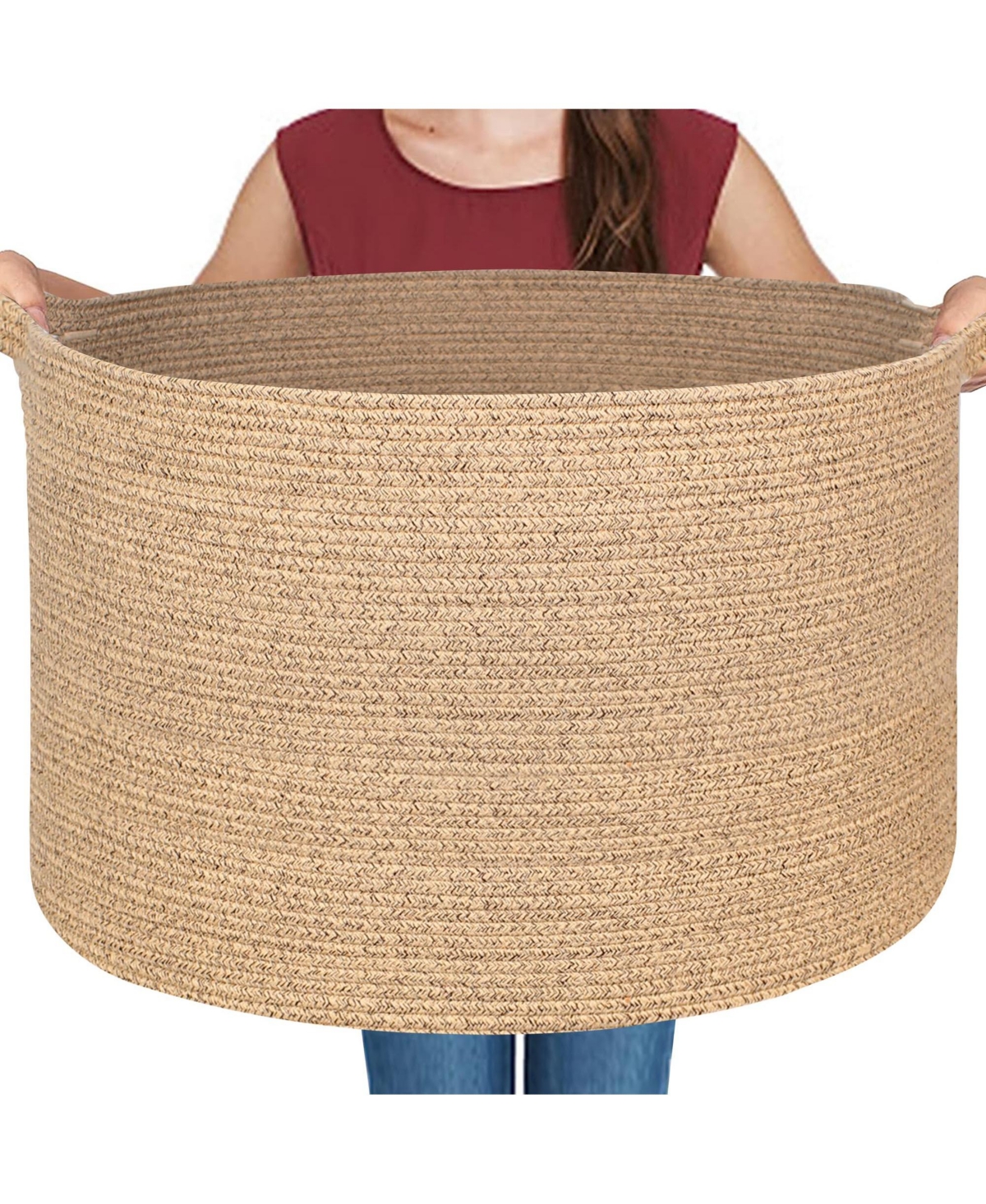 Click here for Gnuadz Rope Blanket Basket Storage Bin Organizer W... prices