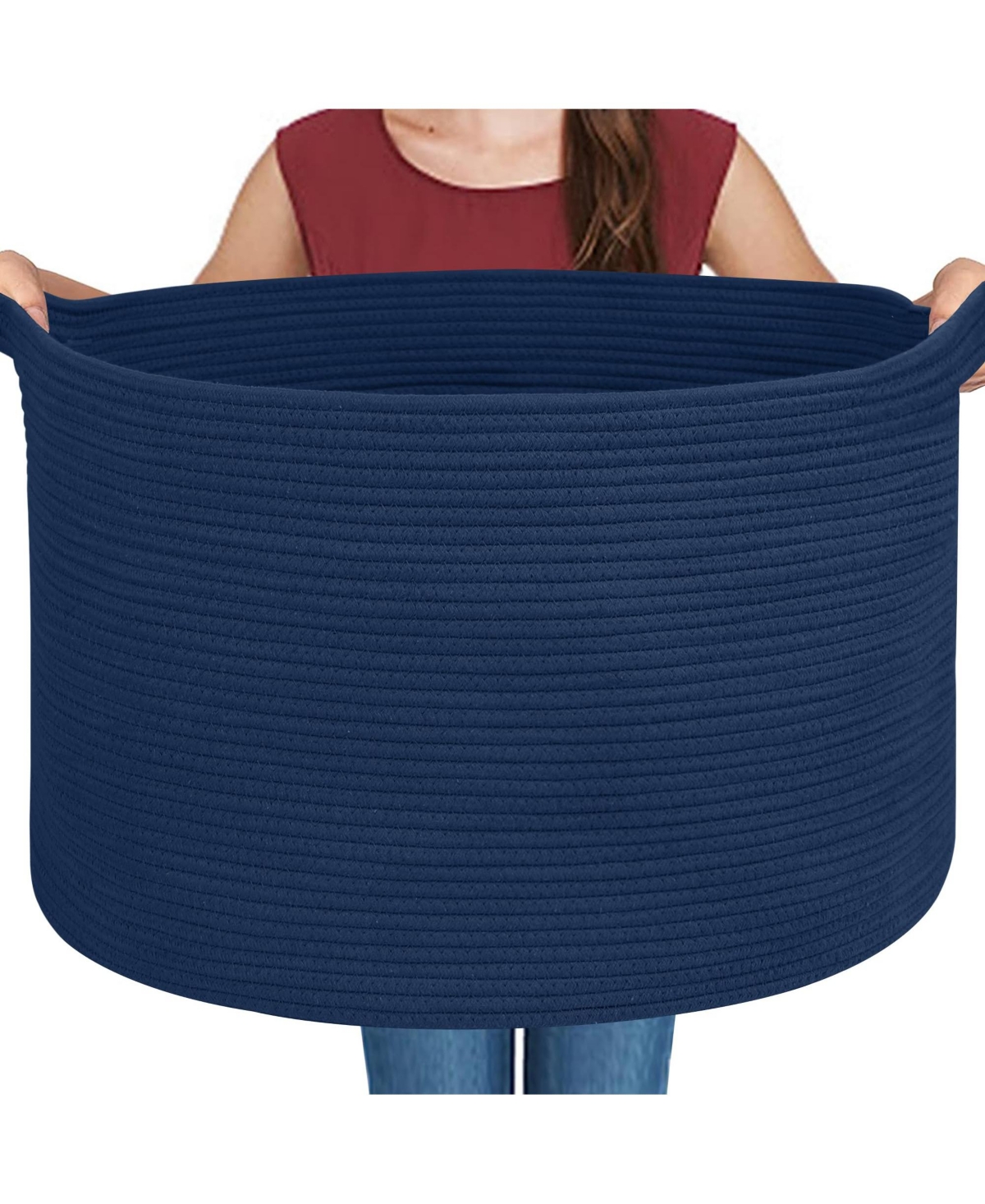 Click here for Gnuadz Rope Blanket Basket Storage Bin Organizer W... prices