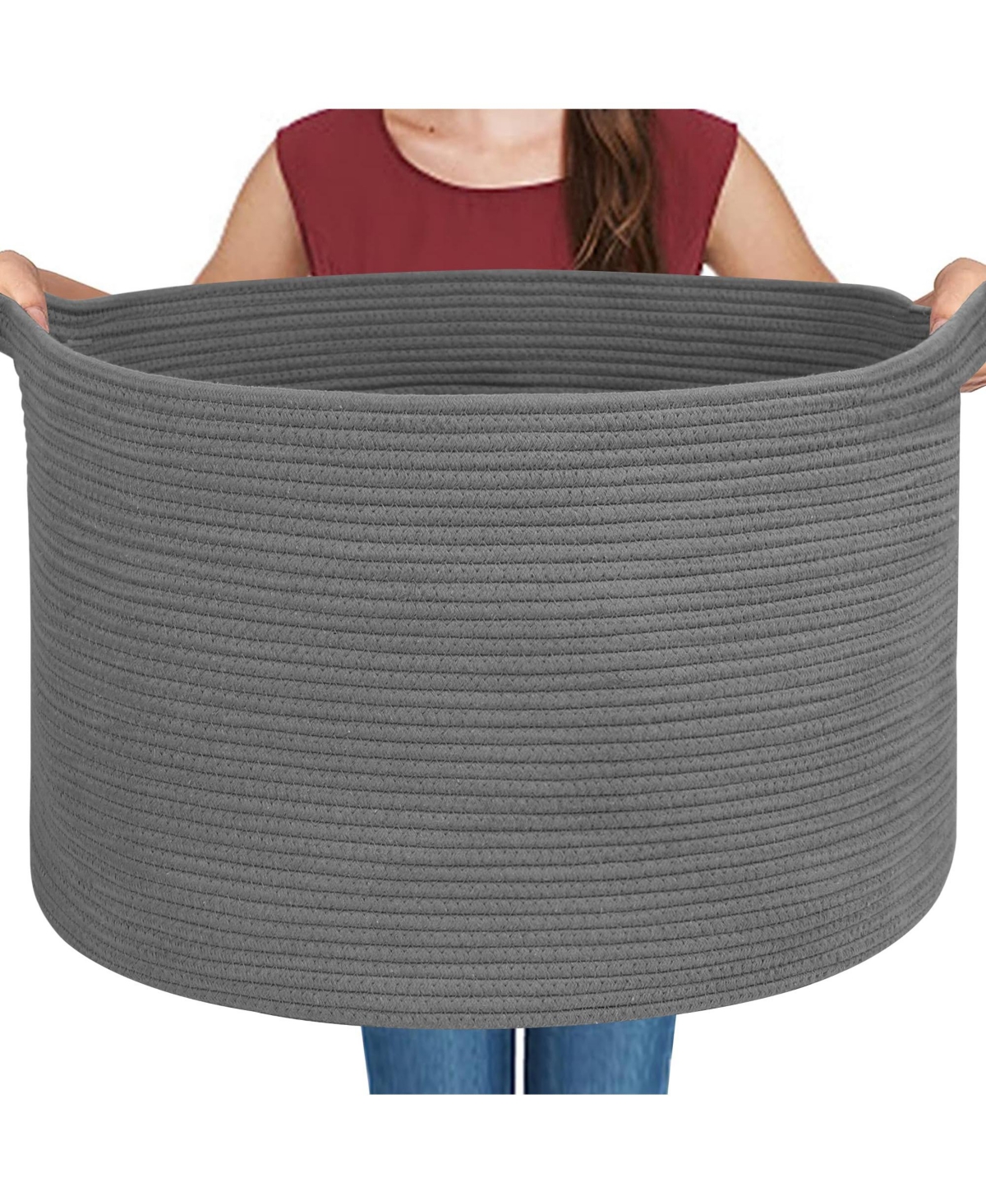 Click here for Gnuadz Rope Blanket Basket Storage Bin Organizer W... prices