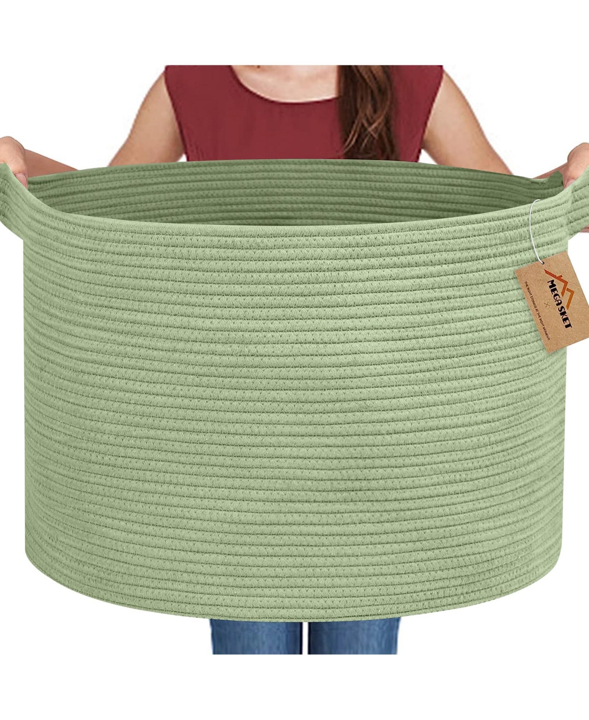 Click here for Gnuadz Rope Blanket Basket Storage Bin Organizer W... prices