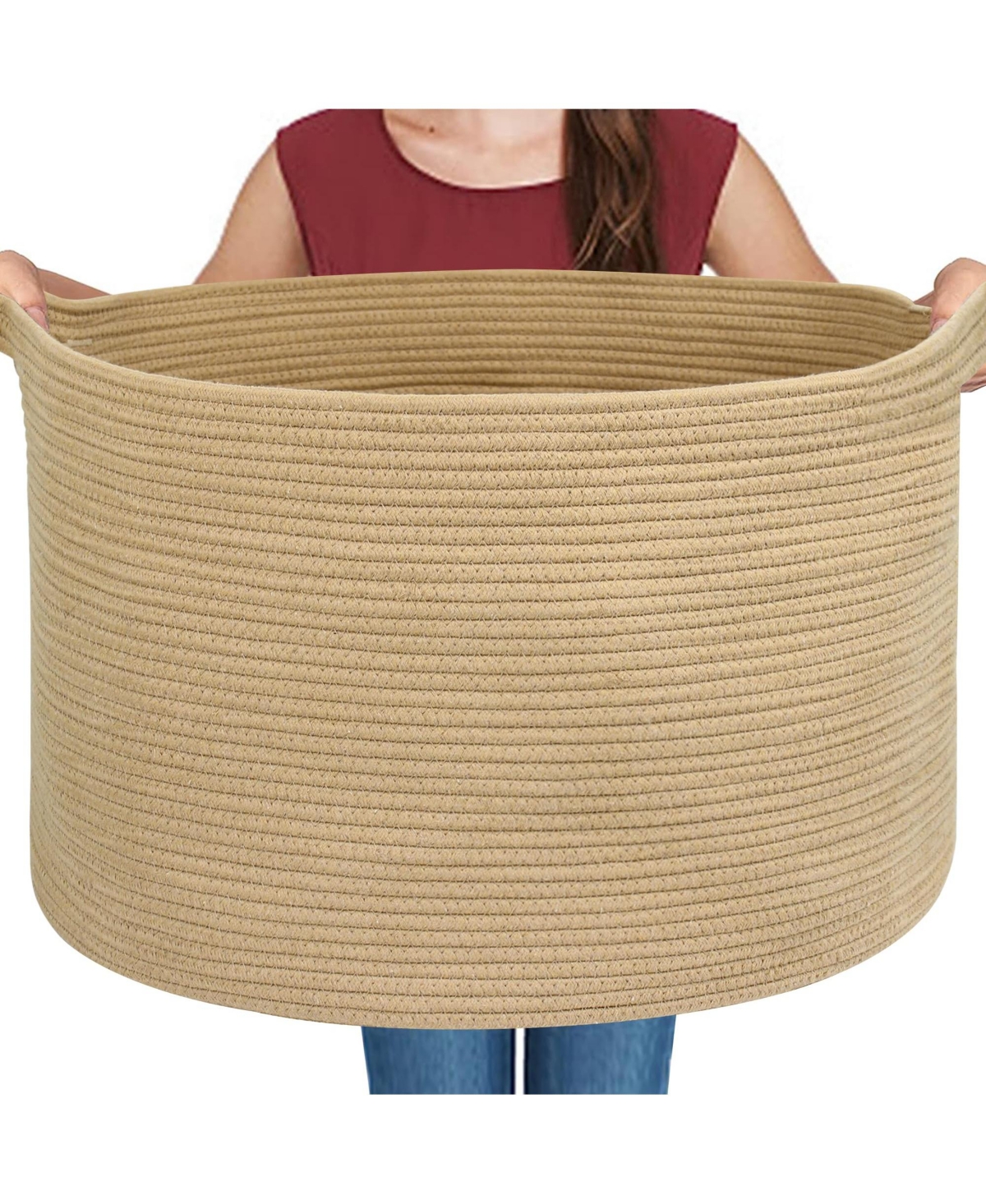 Click here for Gnuadz Rope Blanket Basket Storage Bin Organizer W... prices