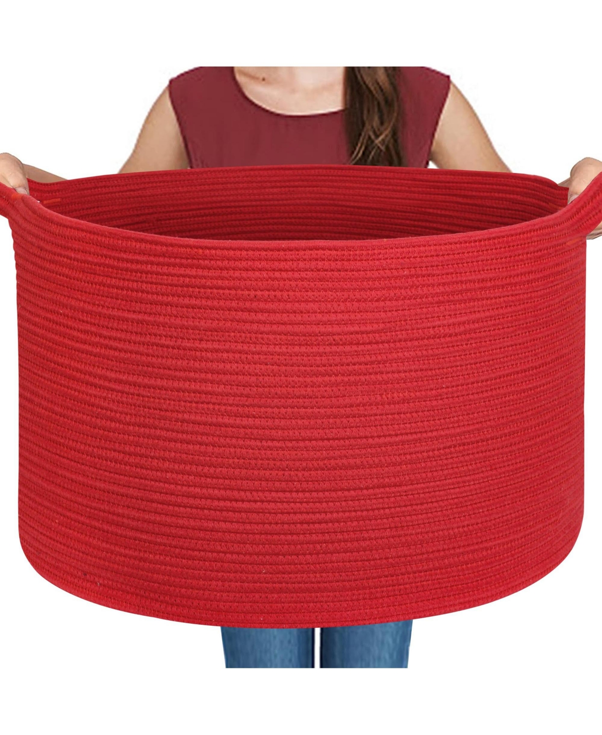 Click here for Gnuadz Rope Blanket Basket Storage Bin Organizer W... prices