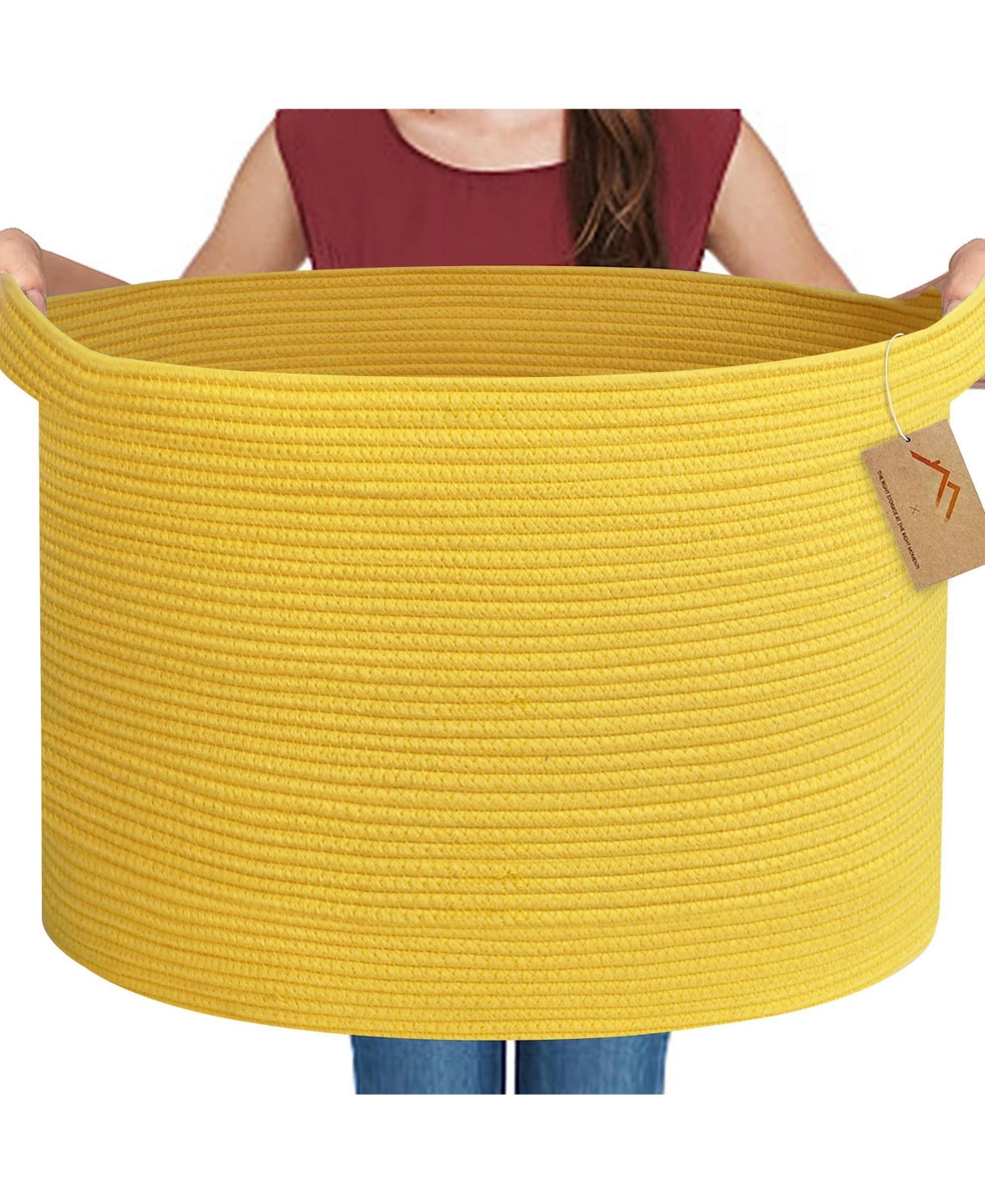 Click here for Gnuadz Rope Blanket Basket Storage Bin Organizer W... prices