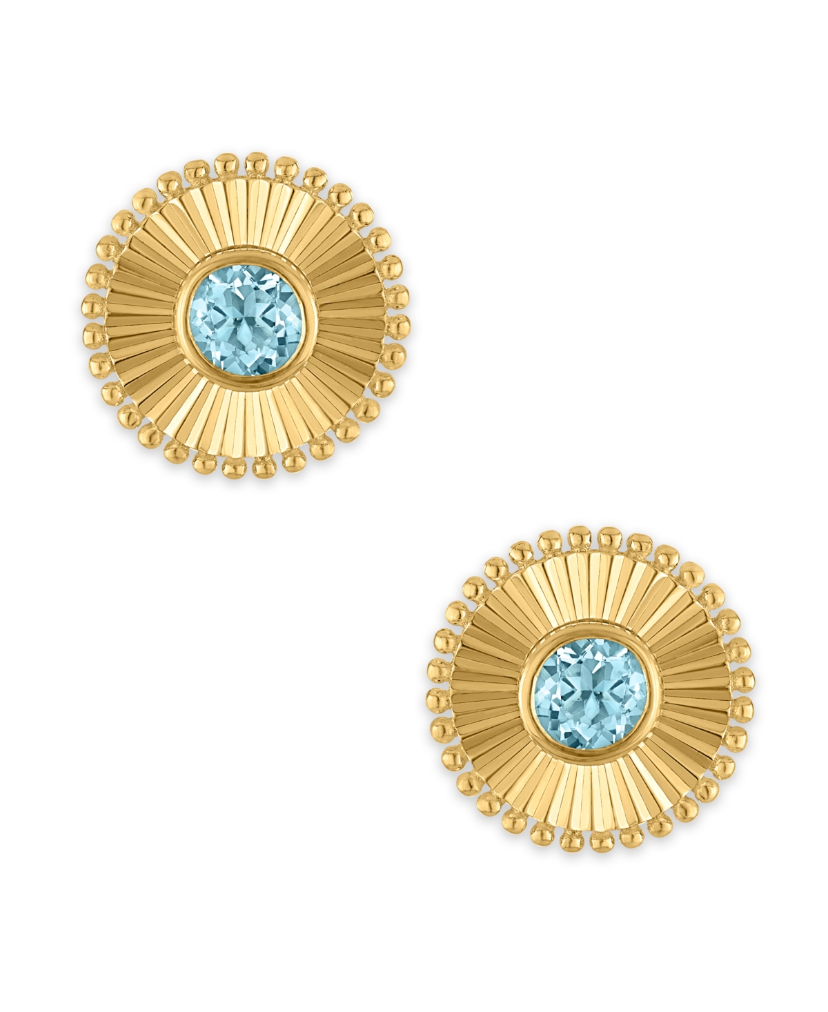 Click here for Macys Swiss Blue Topaz (3/8 ct. t.w.) Diamond Cut... prices