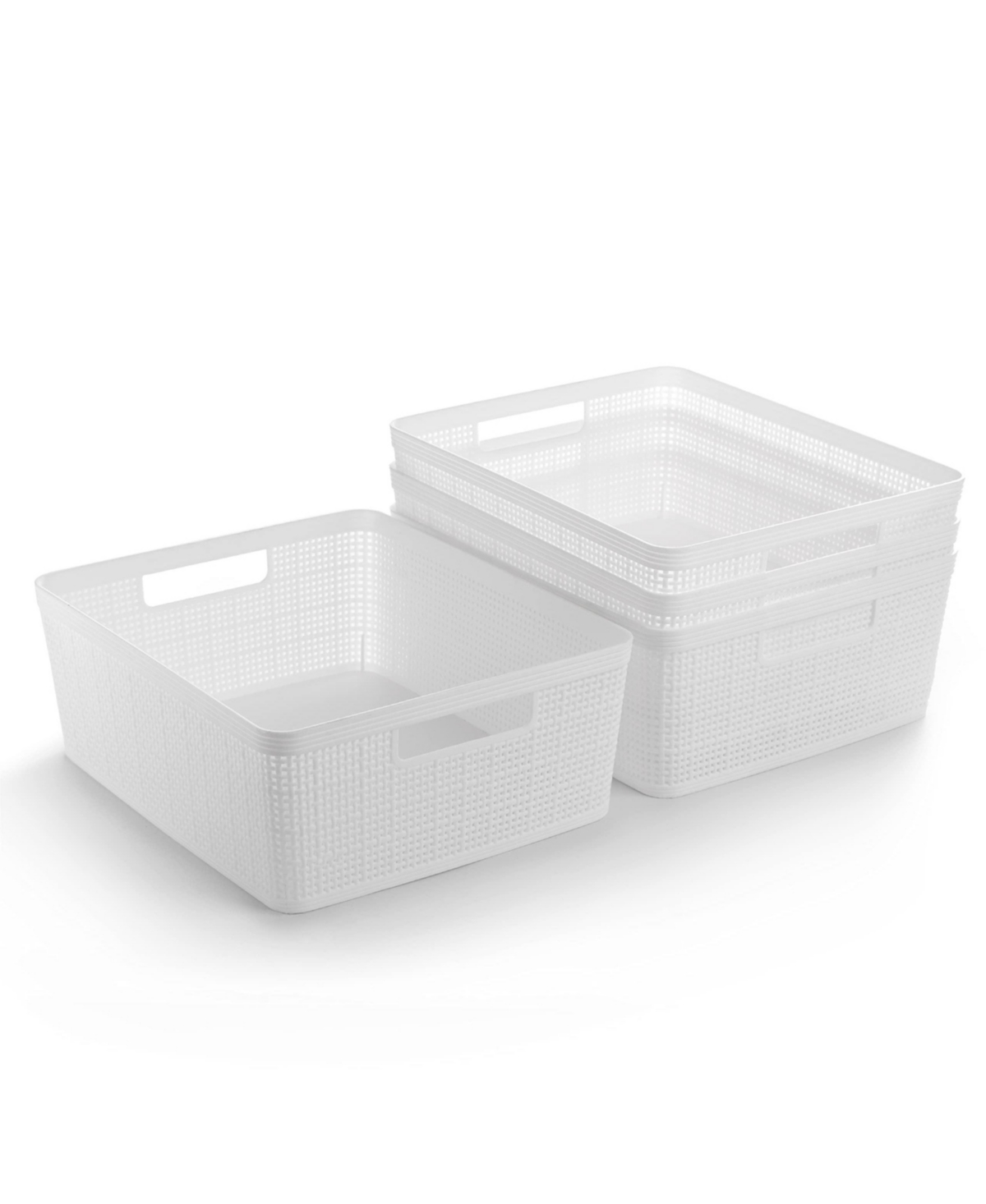 Click here for Gnuadz Woven Plastic Basket Home Storage Organizat... prices
