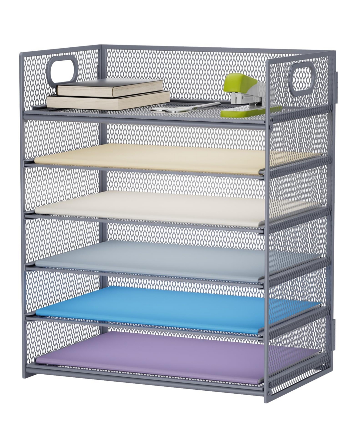 Click here for Gnuadz 6 Tier Mesh Desk File Sorter With Handle -... prices