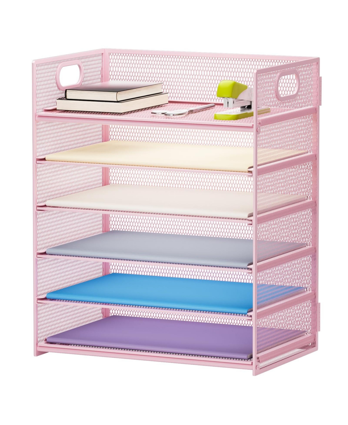 Click here for Gnuadz 6 Tier Mesh Desk File Sorter With Handle -... prices
