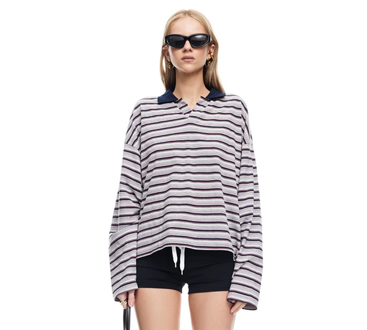 Click here for Lioness Womens Rebels Spread Jersey Top - Noir Str... prices