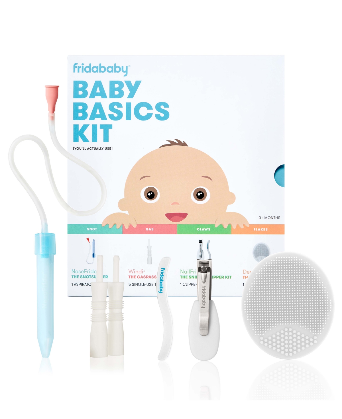 Click here for Frida Baby Basics Kit - White prices