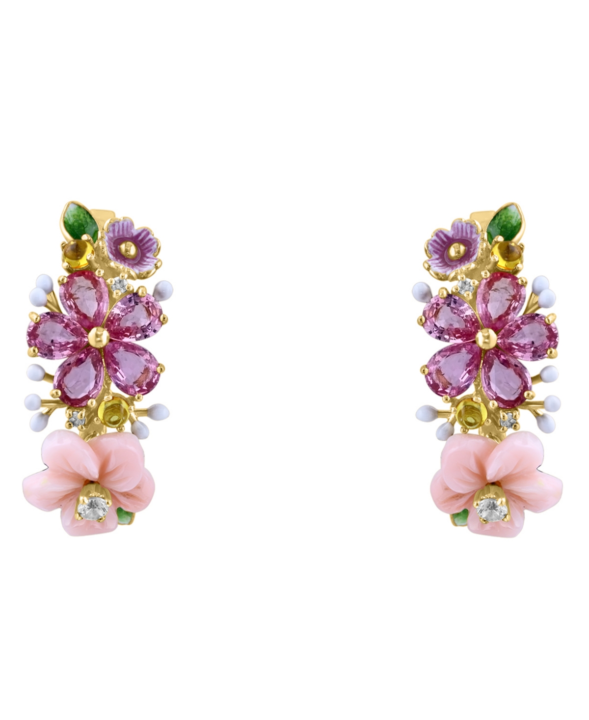 Click here for Lali Jewels Pink Mother of Pearl (2-1/7 ct. t.w.)... prices